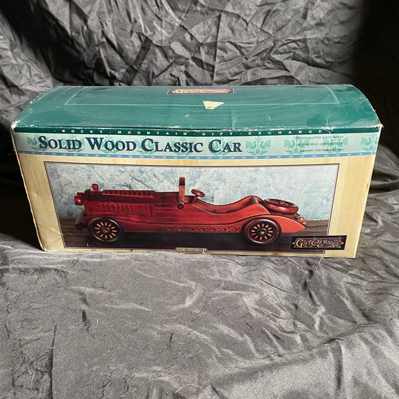 Mercedes Benz | Other | Vintage931 Mercedes Solid Wood Model Car See ...